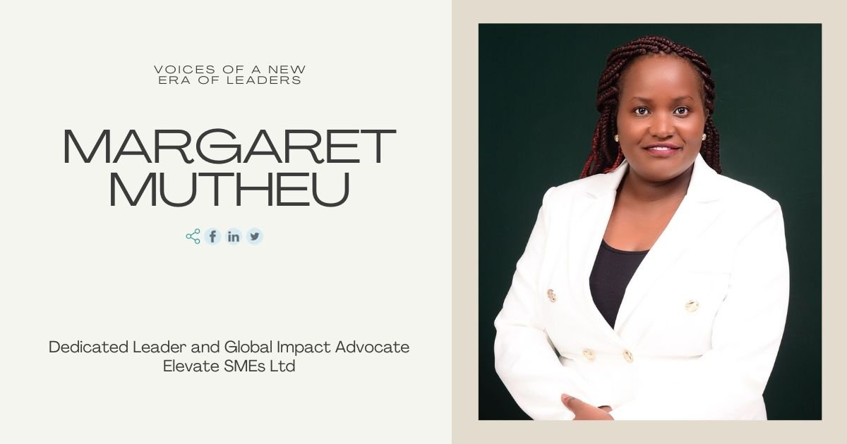 Margaret Mutheu as a voice for a new era of leaders